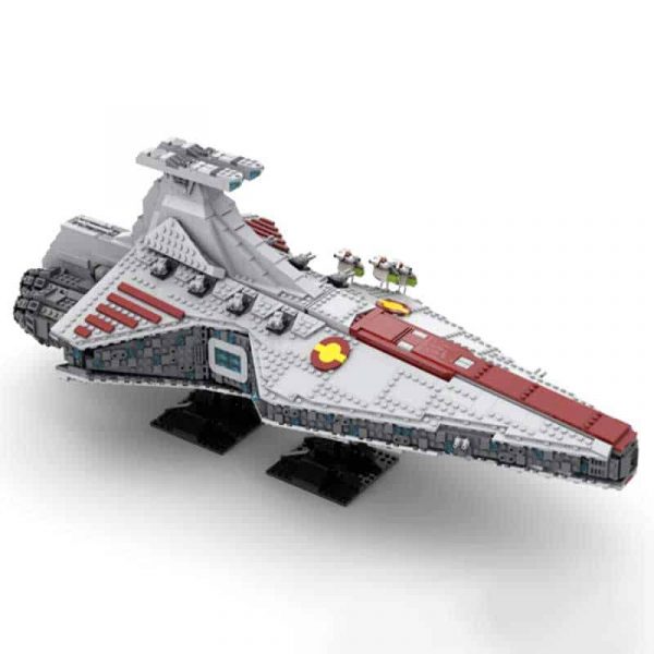 Star Wars Venator Class Republic Attack Cruiser Moc 43186 Space Ship